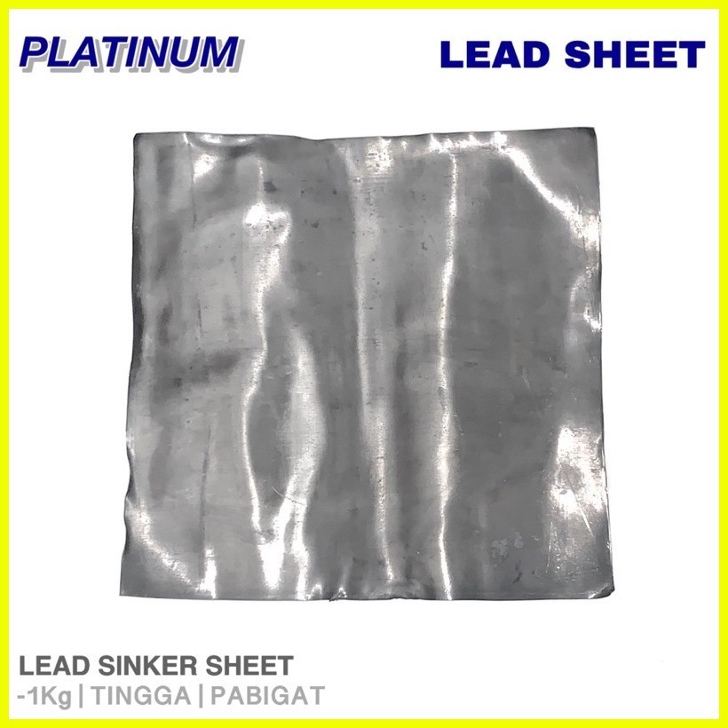 【hot sale】 1kg | Lead Sinker Sheet | Tingga Pabigat For Fishing Nets ...