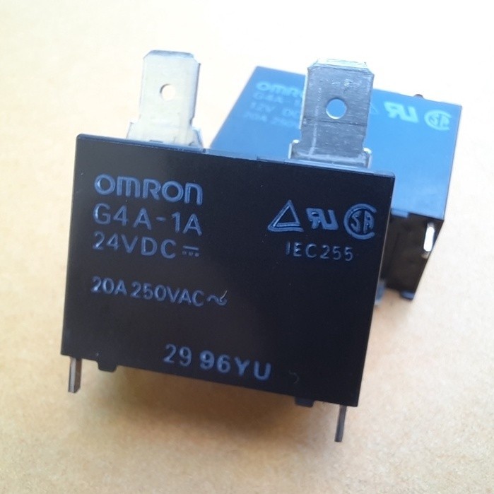 Relay G4A-1A-E Omron 12-24VDC 20A Used In Home Air Conditioner Circuit ...