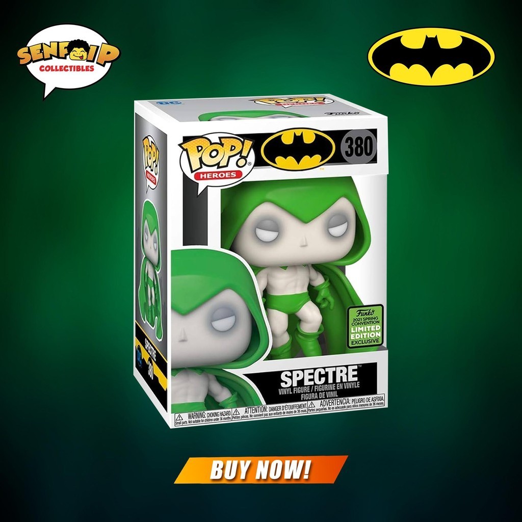 Funko Pop! Heroes: Batman - Spectre #380, 2021 Spring Convention ...