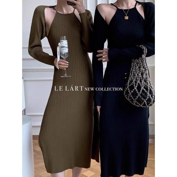 Only.Fashion Korean 2in1 Dress With Blazer #2301 | Shopee Philippines