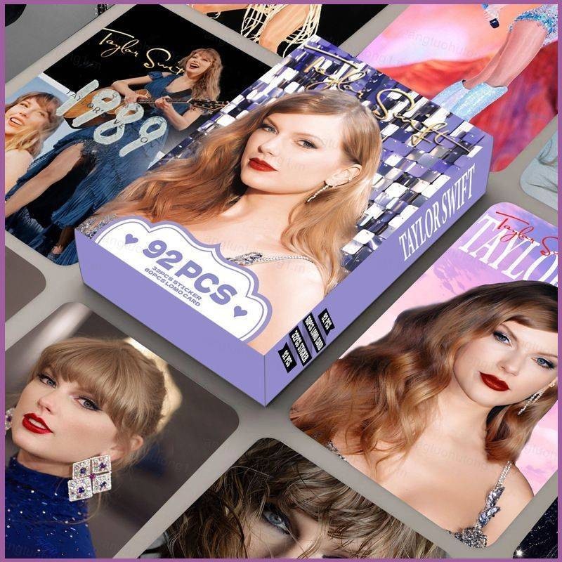 Ani 92PCS/set Taylor Swift HD photo card stickers double sided LOMO ...