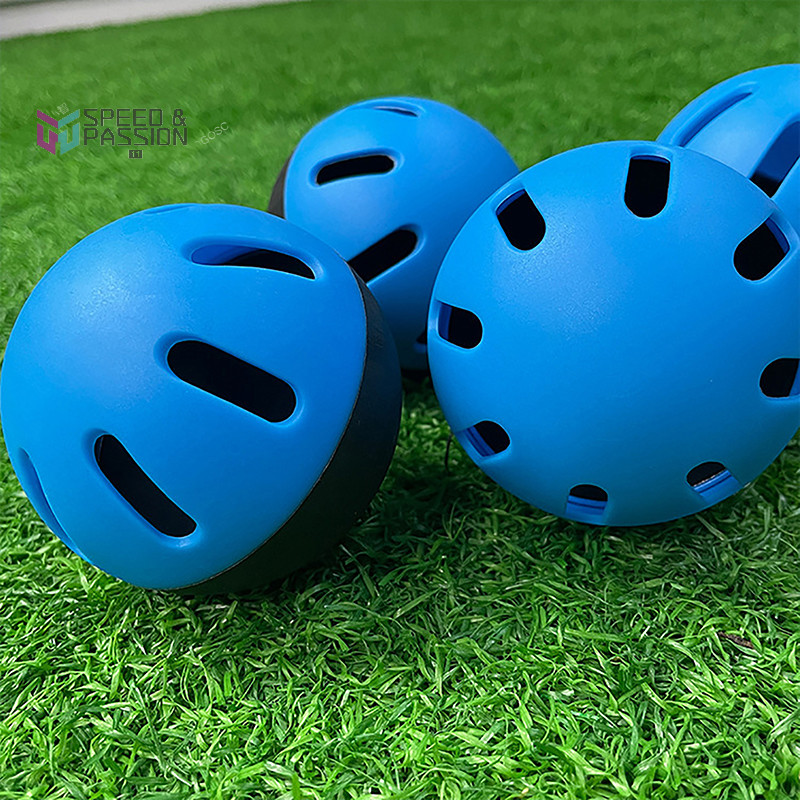 Speed Baseballs Practice Balls Softball Training Plastic 16 Holes ...