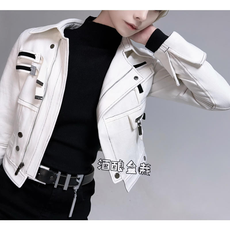 Ins love deepspace Love and Deepspace shen xinghui cos denim jacket ...