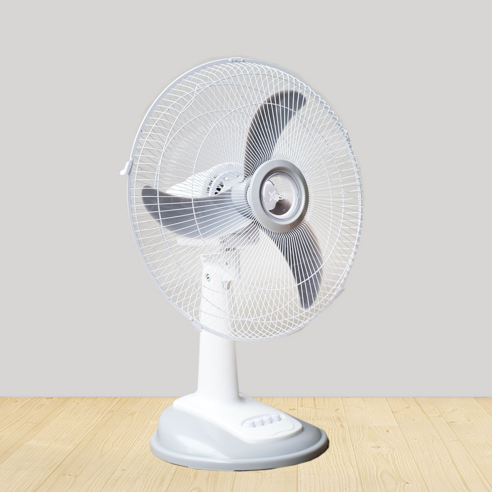 Astron SPEEDY 16" Electric Desk Fan - Gray | Banana Blade | Strong ...