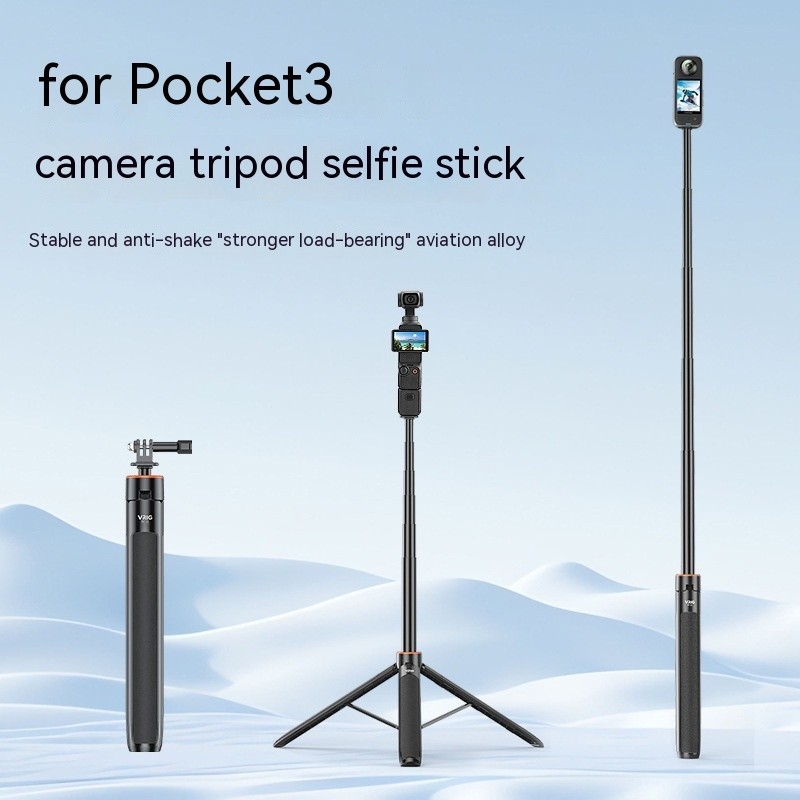Suitable for DJI OSMO POCKET 3/Action 4/ONE X2 Tripod Extension Pole ...