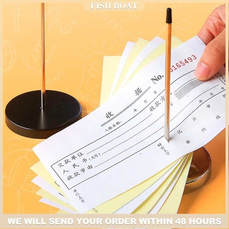 Bill Receipt Note Paper Order Receipt Holder Office Memo Stick Memo ...