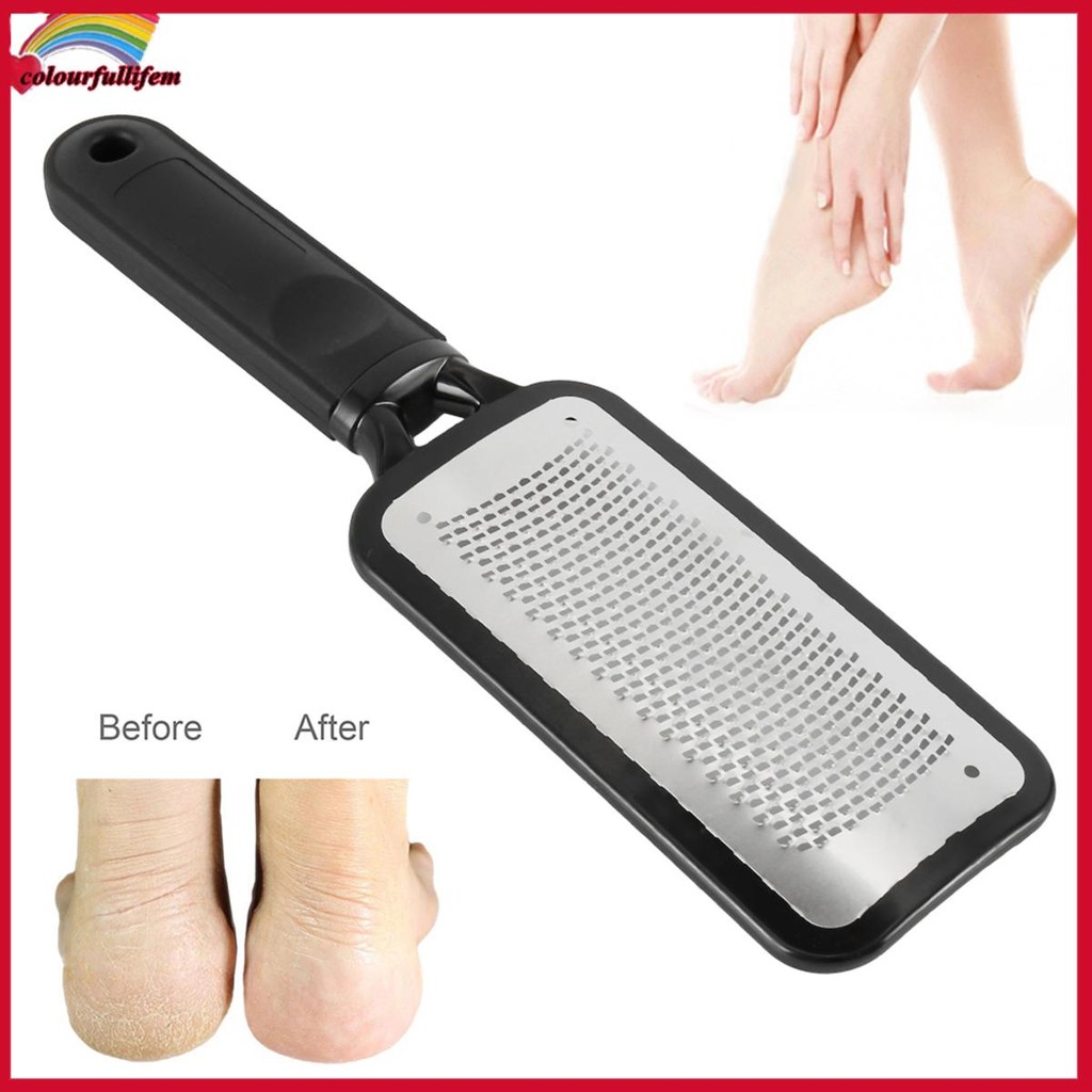 Foot Rasp File Foot File Callus Remover Stainless Steel Foot Scrubber ...