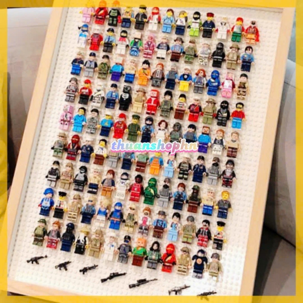 Set of 40 Lego mini figure toys (free 2 bases) S25 | Shopee Philippines