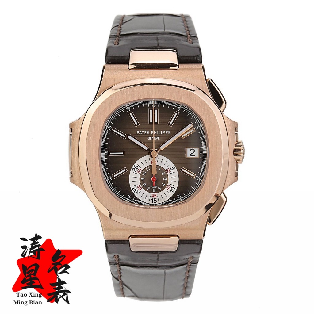 Patek Philippe Sports Elegant Series 18K Rose Gold Automatic Men's ...