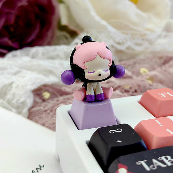keycaps keycaps custom Unique Pop Mart POPBEAN New Style Sitting Cute ...