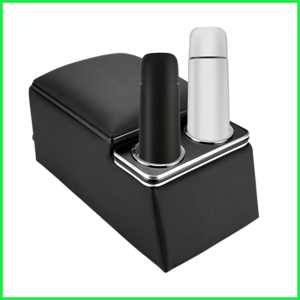 Center Console Box Backseat Armrest Organizer Rear Bench Seat Consoles ...