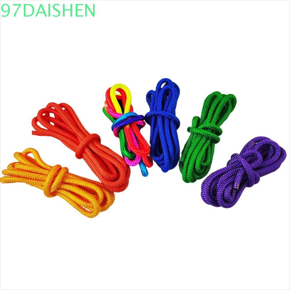 DAISHEN Gymnastics Arts Rope, Rainbow Color Artistic Rhythmic Rope ...