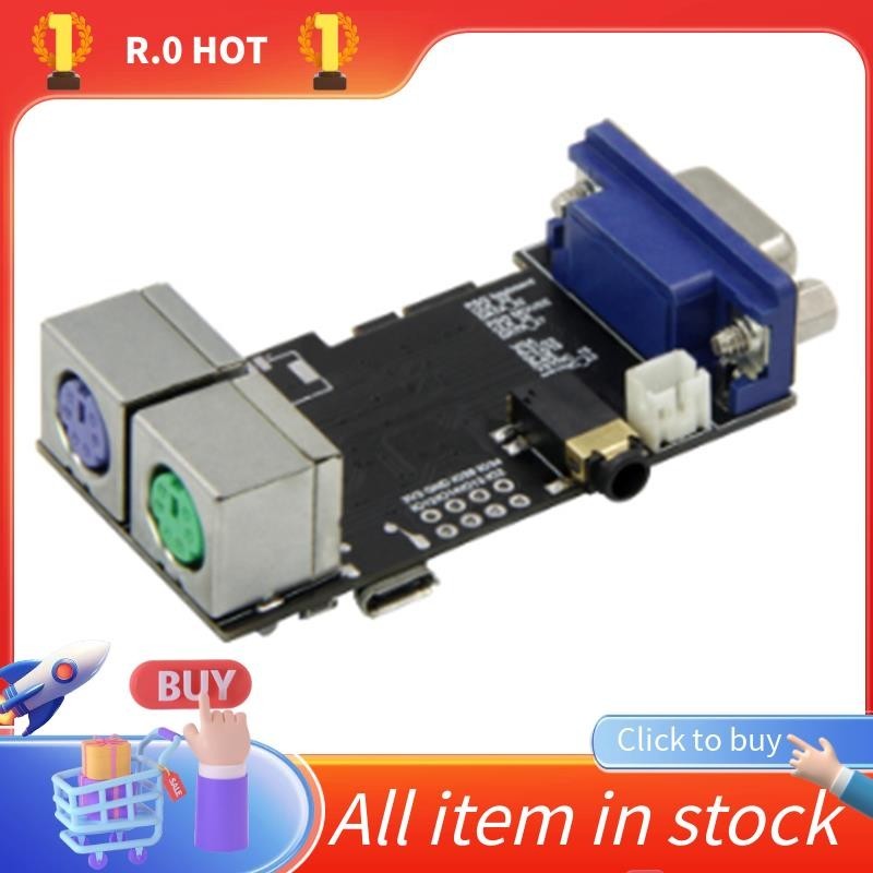 FabGL VGA32 VGA ESP32 PSRAM Module V1.4 Controller PS/2 Mouse Keyboard Graphics Library Game ...