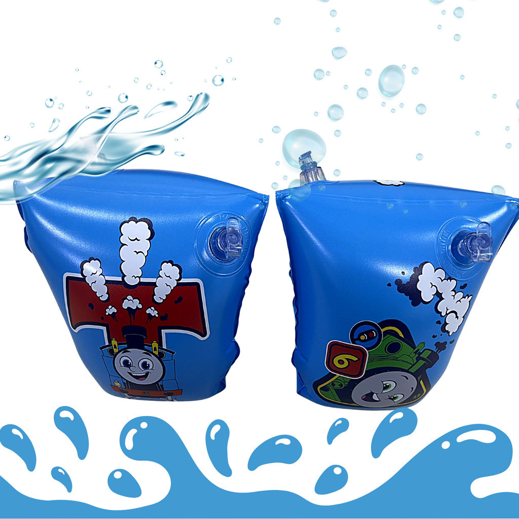 Thomas & Friends Inflatable Swimming Arm Bands for Kids 3 to 7 Years ...