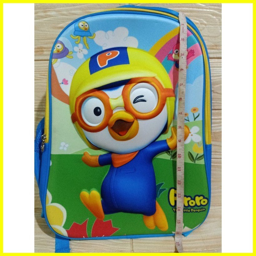 original/mall pull out Pororo backpack s16" | Shopee Philippines