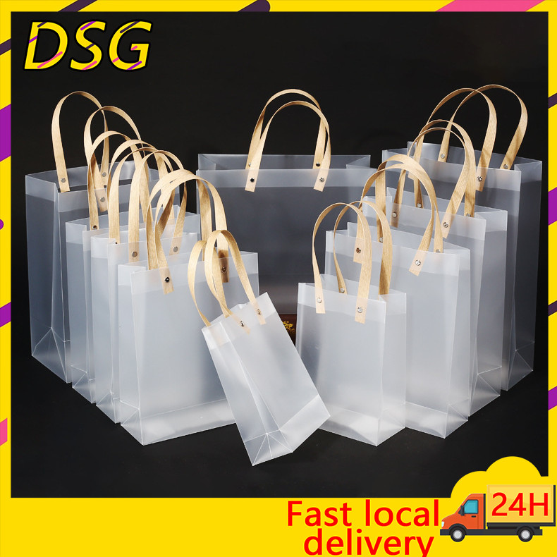 Matte Material Christmas Gift Bag Tote Bag Gift Bag Pvc Transparent Bag ...