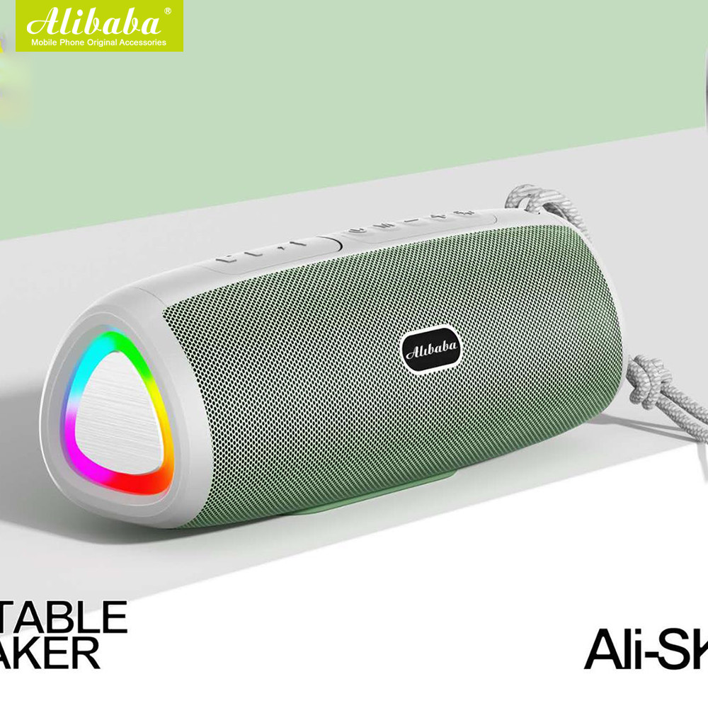 Alibaba Ali-SK104 Portable Wireless Bluetooth Outdoor Speaker RGB ...