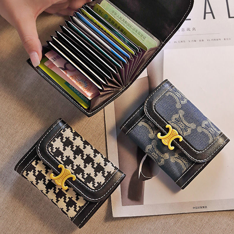 High-End Style Practical Card Holder Women's Wallet Multi-Compartment ...