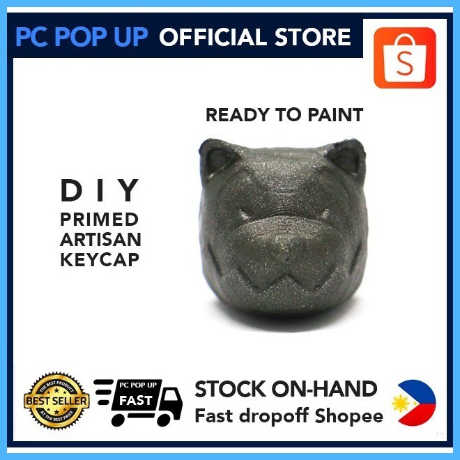 ☸ DIY Primed Artisan Keycap ROBO DOG - Ready to Paint - Cherry MX ...