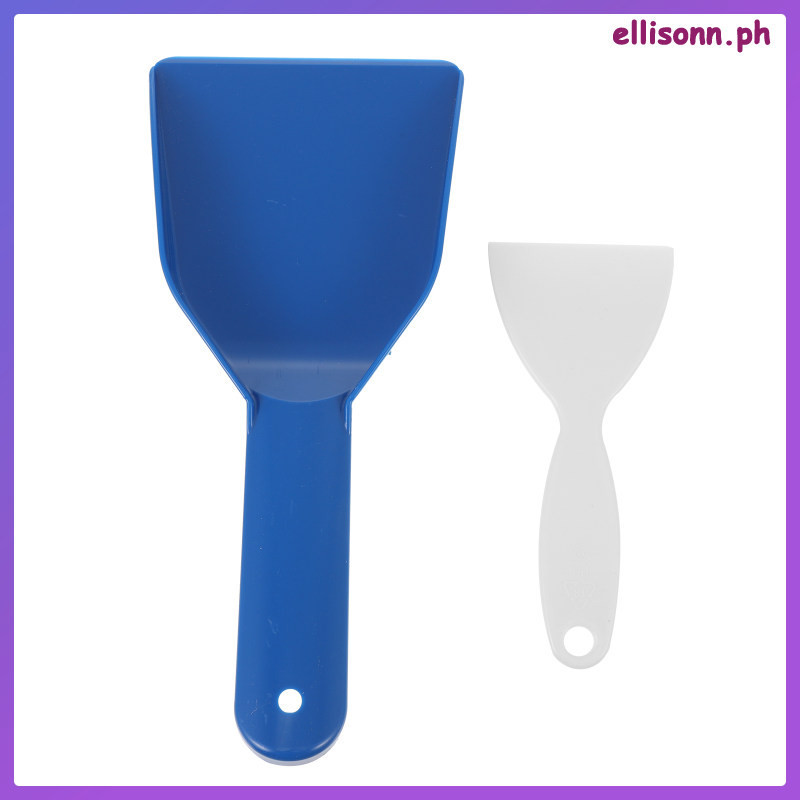 2 Pcs Freezer Refrigerator Ice Scoop Handheld Defroster Fridge Scraper ...