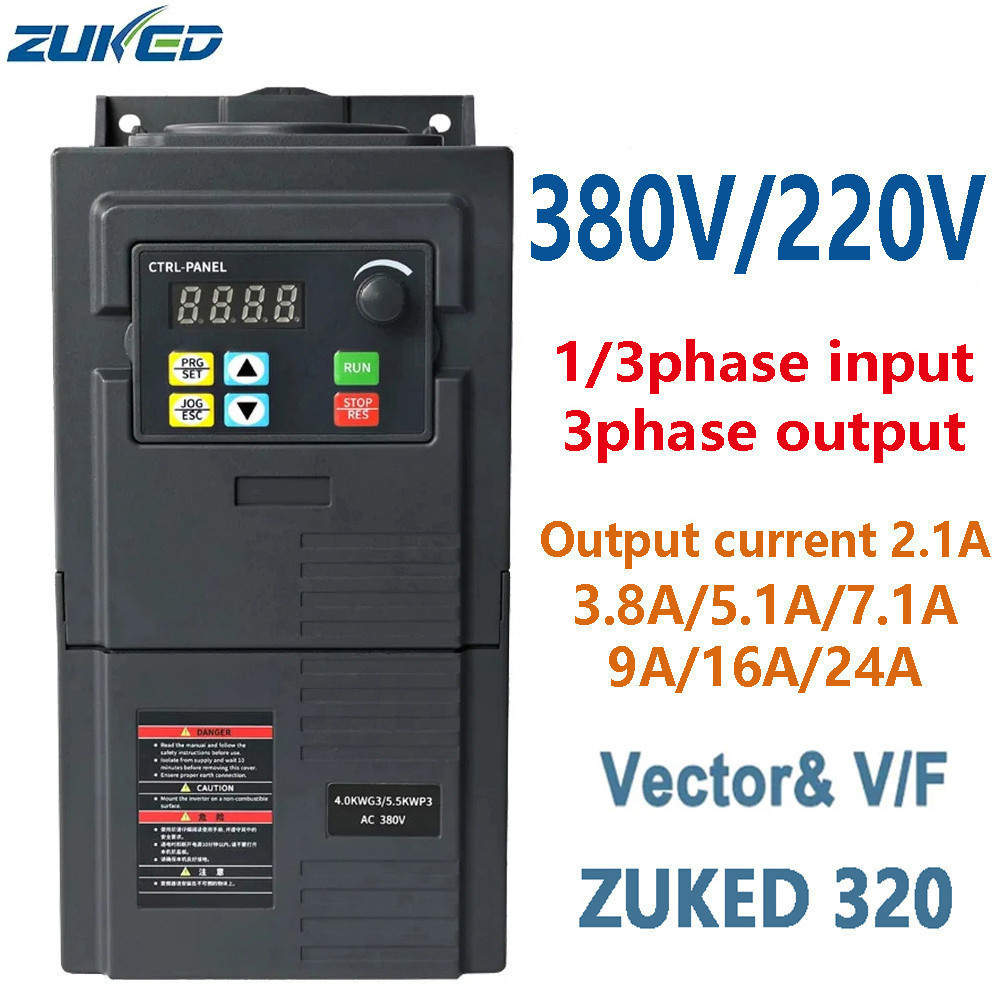 1Phase 3Phase 220V 380V Input and Output 0.75kw 1.5kw 2.2kw 3kw 4KW 5 ...