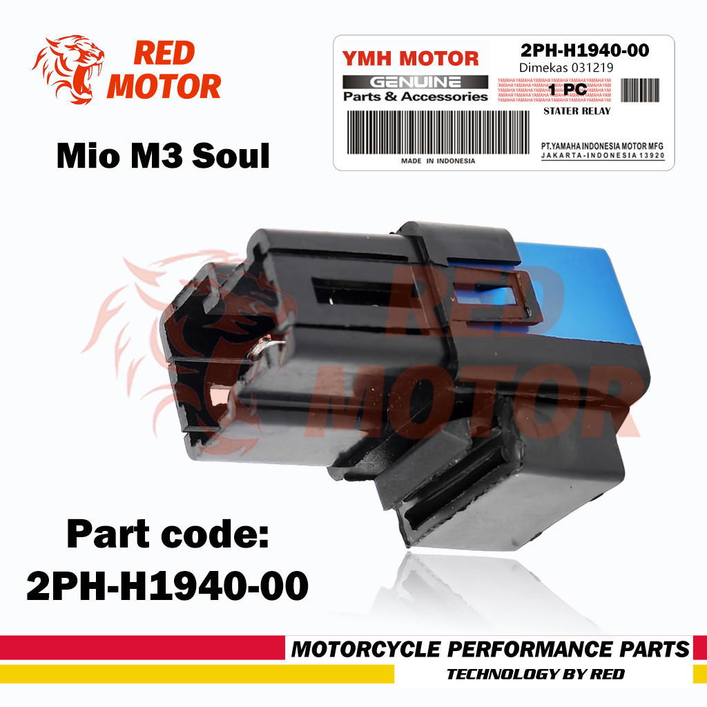 (2PH-H1940-00)Relay Switch Starter Mio M3 Soul Gt 125 | Shopee Philippines