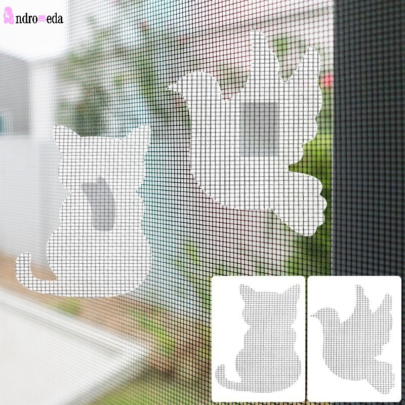 1/3Sheets Window Screen Repair Cute Cartoon Shape Screen Patch ...