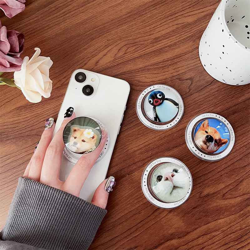 Cartoon Magnetic Phone Holder for Magsafe Case and IPhone 15 14 13 12 ...