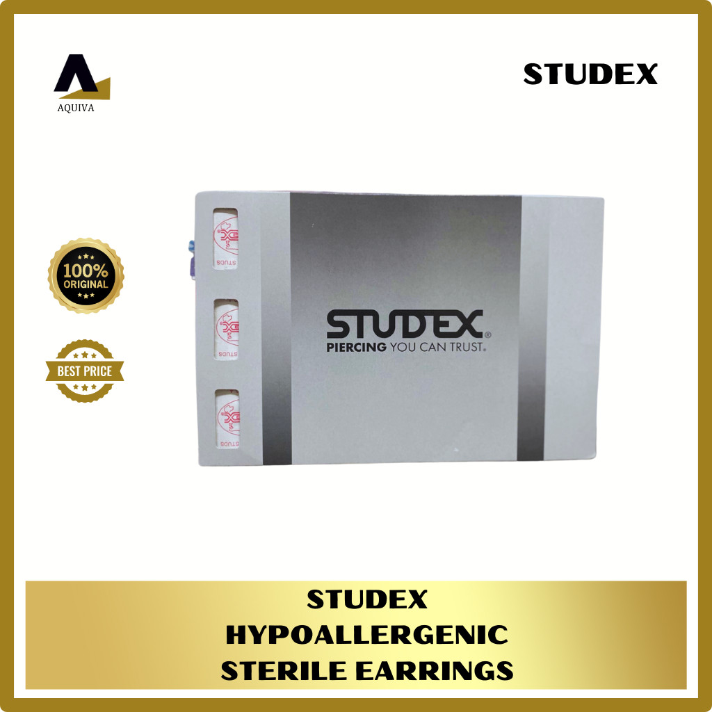 STUDEX Birthstone Hypoallergenic Sterile Earrings (LARGE) | Shopee ...