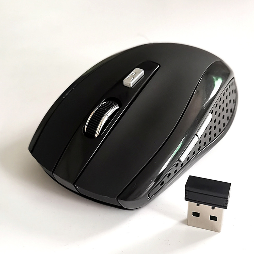 2.4G Wireless Gaming Mouse For PC & Laptop Mice Battery Powered ...