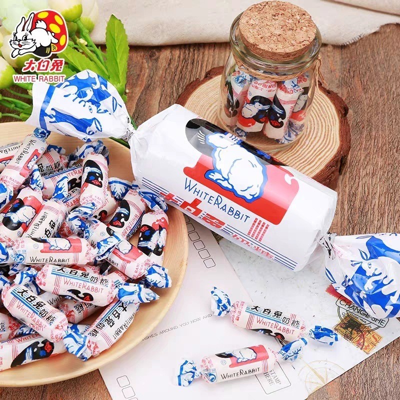 Chinese Milk Candy Original Flavor White Rabbit Chewy Sweet Fragrant ...