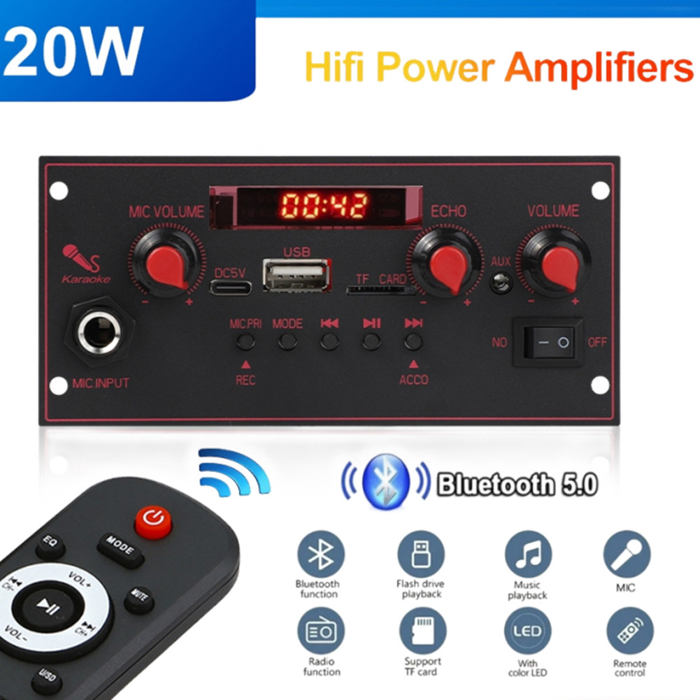 3.7V Amplifier Board Bluetooth Decoder Board Speaker Amplifier Support ...