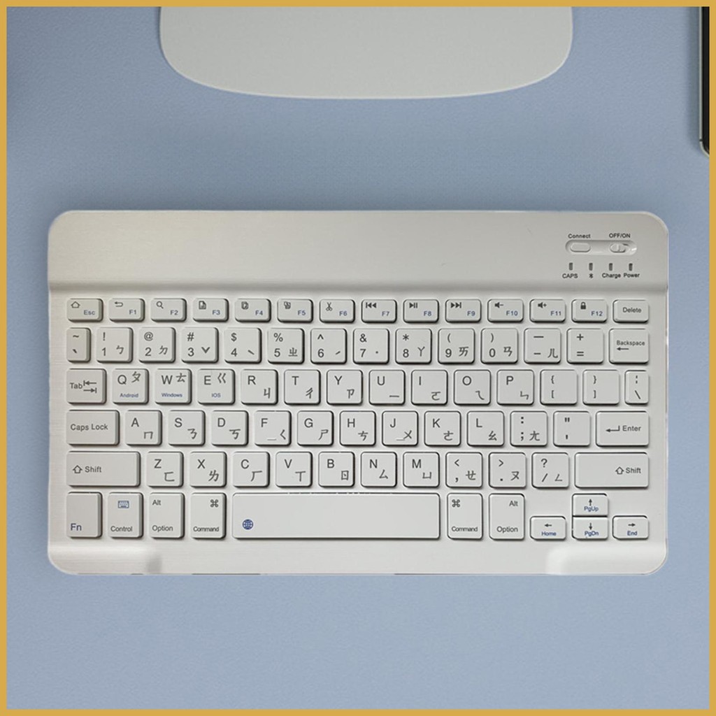 Wireless Rechargeable Keyboard Quiet Computer Keyboard Rechargeable ...