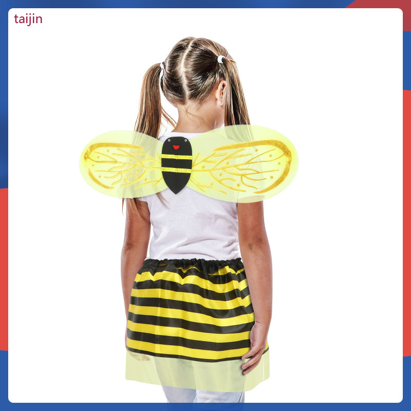 1 Set of Bee Cosplay Costume Set Stage Performance Costume Bee Cosplay ...