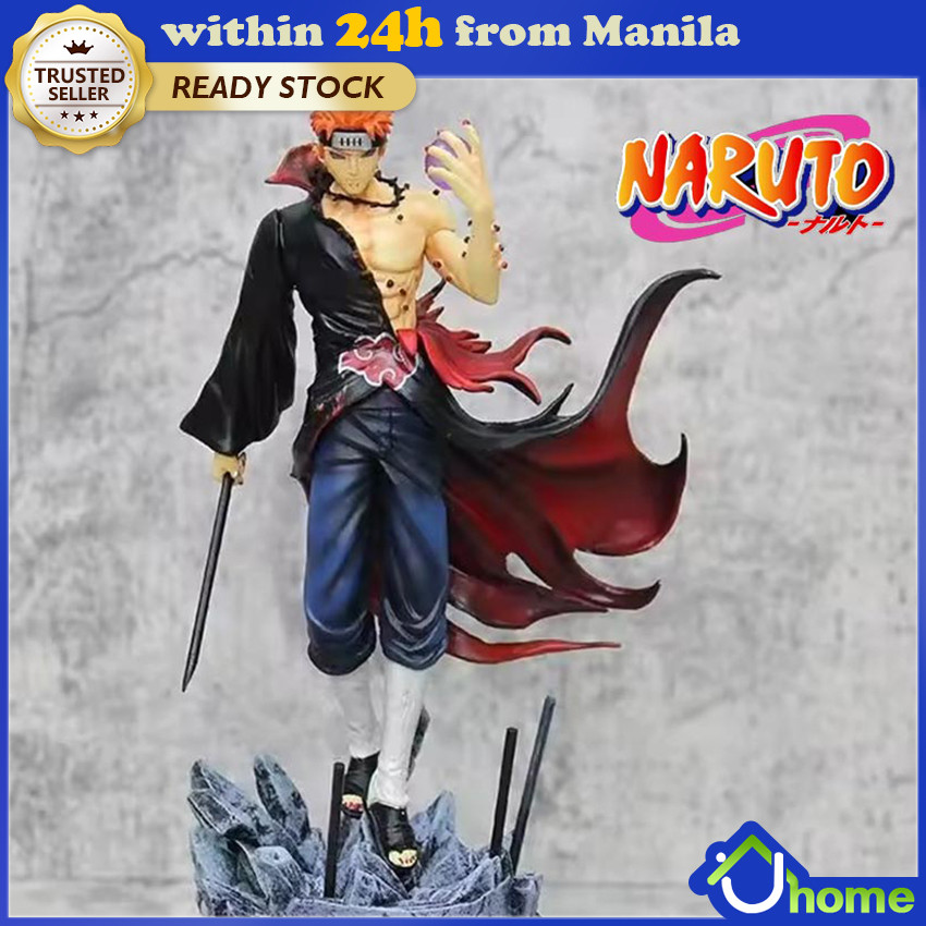 【SOYACAR】 Naruto Anime Figure Standing Posture Pain Gk Statue 24cm Pvc ...
