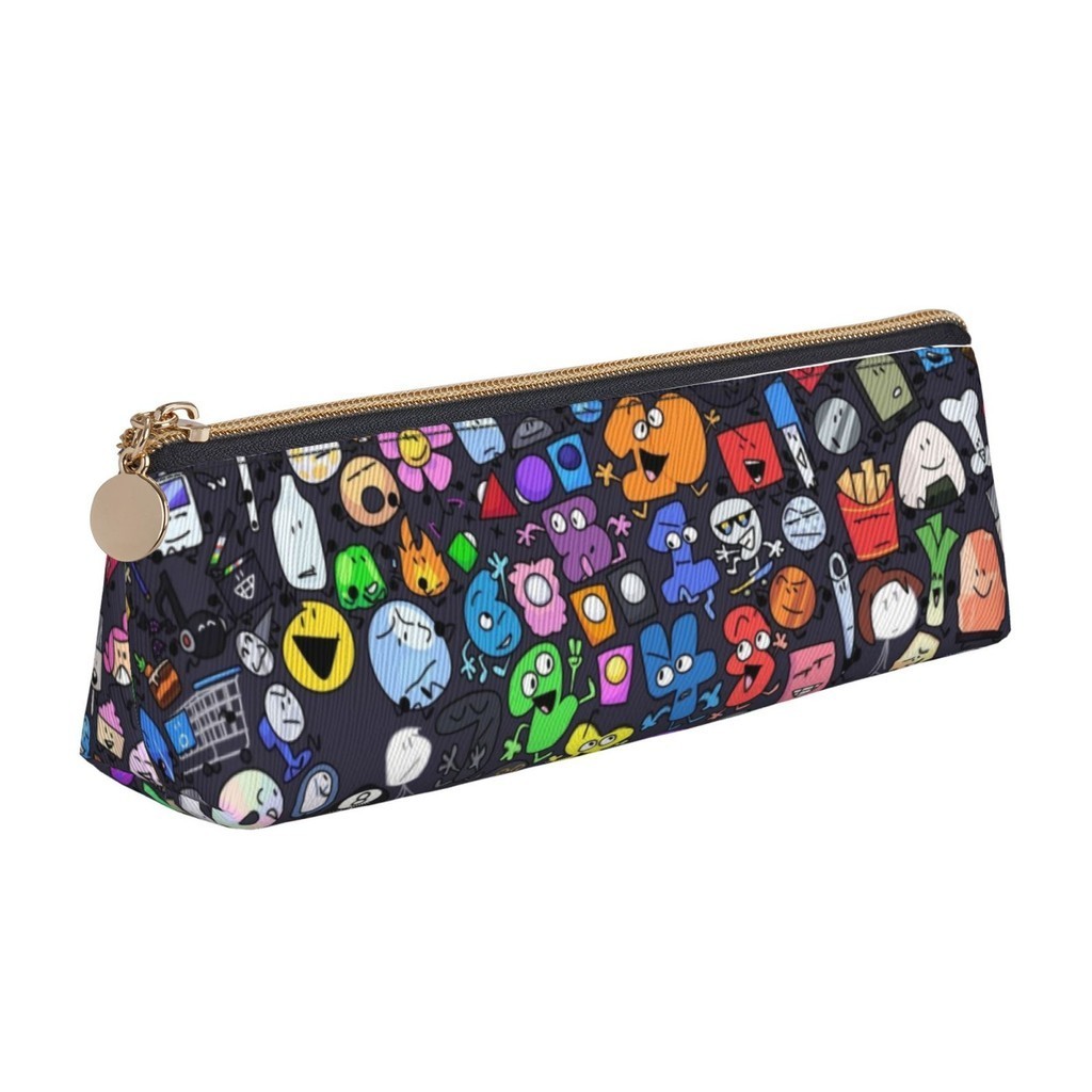 Bfdi Leather Pencil Case Fashion Cosmetic Bag Pen Stationery Office ...