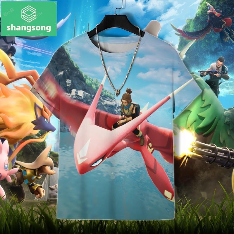 2024 Palworld Baju Tshirt Lelaki Thailand Viral Palworld - Steam Game ...