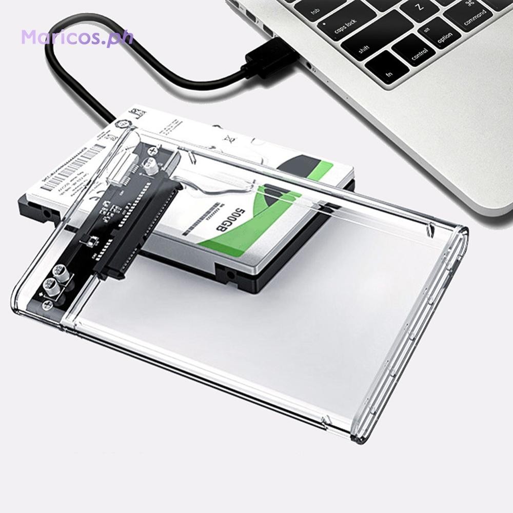 2.5 Inch HDD SSD Enclosure SATA Portable Solid State Drive Box for ...