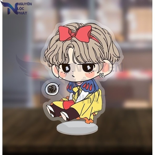 Cute Kpop BTS Chibi Character Standee Model | Shopee Philippines