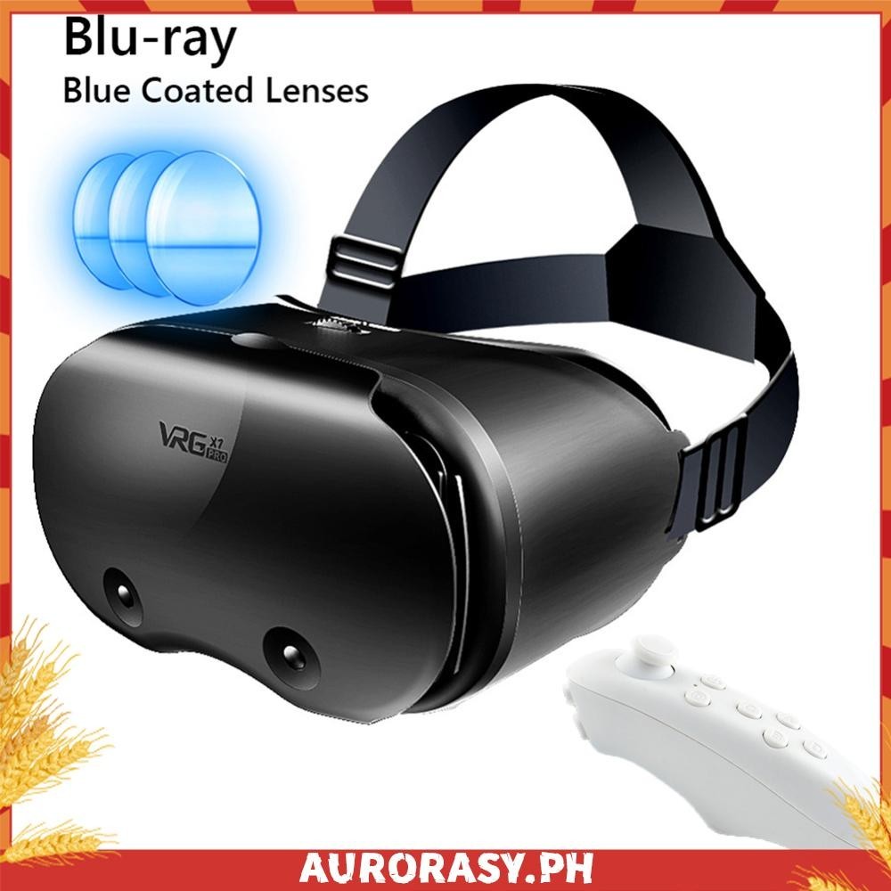 [aurorasy.ph] VRG Pro X7 3D VR Headset Virtual Reality Glasses Helmet ...