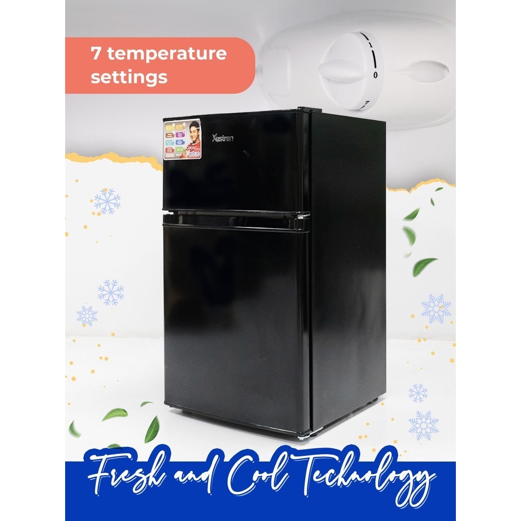 Astron RF235 Two Door Refrigerator - 3.5 cubic feet | Top Freezer ...