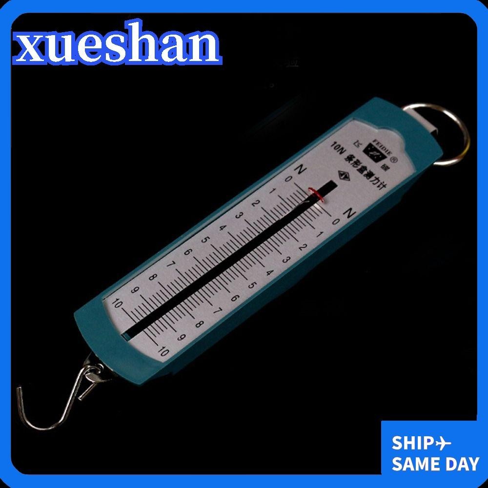 XUESHAN Force Meter Spring Scale, 10N Pull-Type Trigger Pull Gauge ...