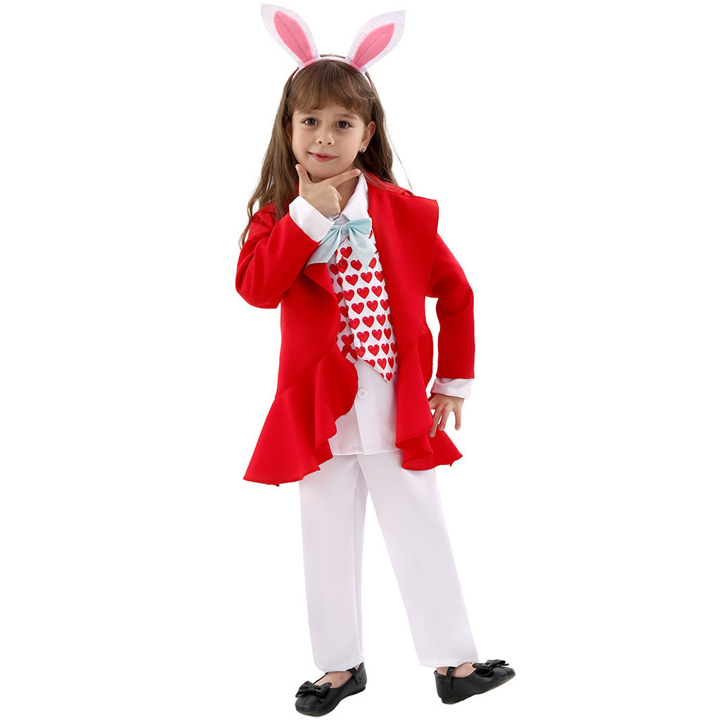 Easter New Style Children Animal Suit Rabbit Role-Playing cos Costume ...