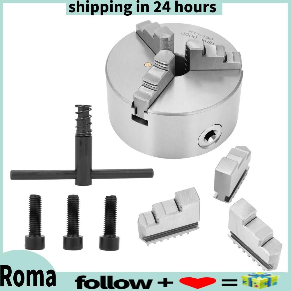 Romanticshop 3-Jaw Self-Centering Chuck Design Easy To Be Used Lathe ...