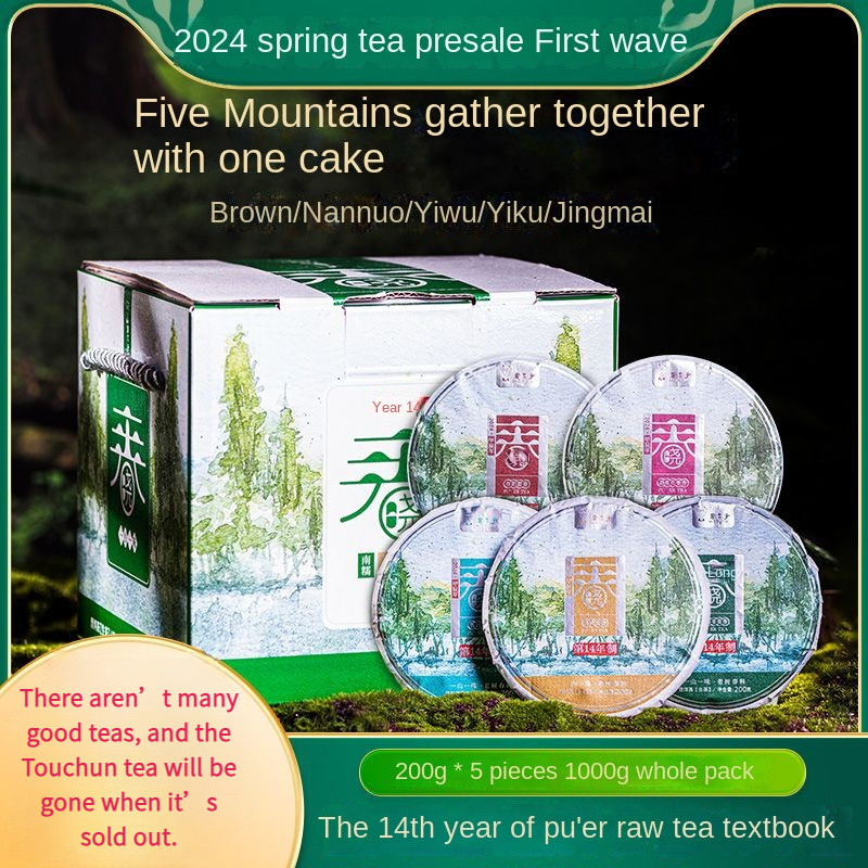 Pu'er [Five-Star Strongly Recommended] 2024 Spring Tea-Five Great Tea ...