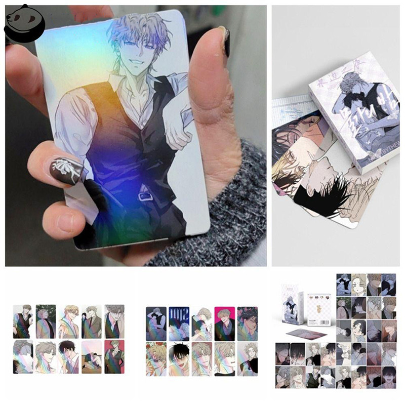 55pcs/set Korean BL Manwha Jinx Postcard, Paper Manwha Jinx Jaekyung ...