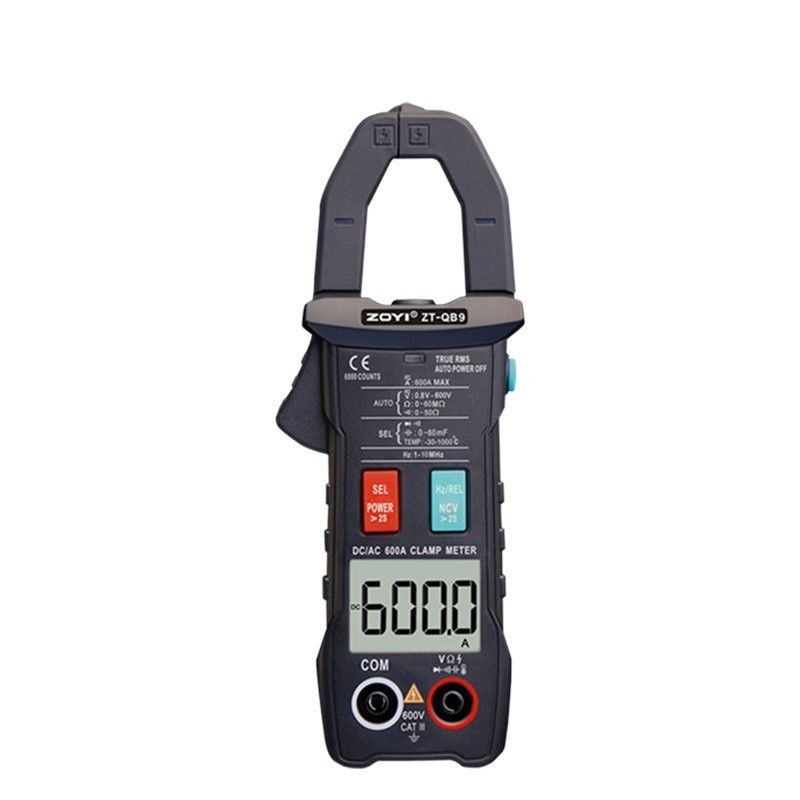 Digital Clamp Meter 600A AC/DC Current Smart Plier ammeter 6000 Counts ...