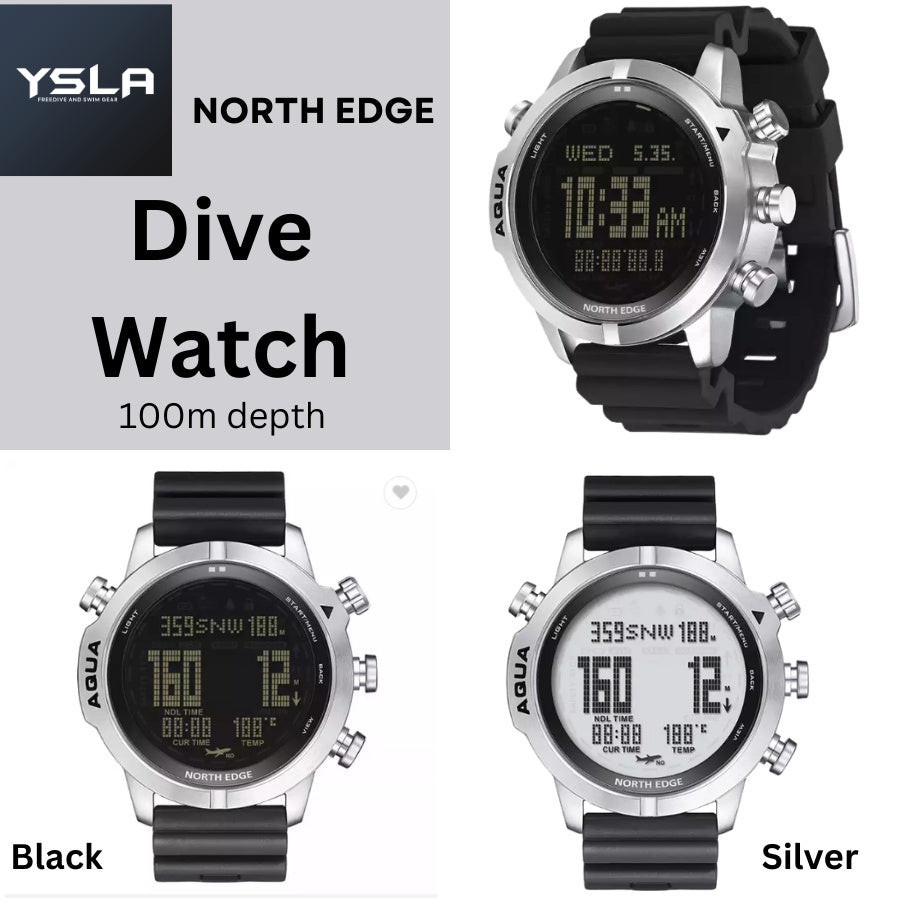 North Edge Watch for Freediving Scuba Dive Watch | Shopee Philippines