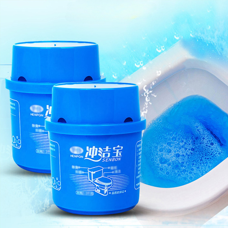 Blue Toilet Cleaner Automatic Remove Tank Dirt and Odor Bacteriostatic ...