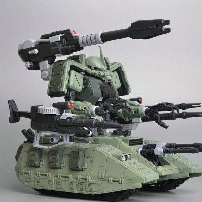 Mk 1: 100 MG Version Green ZAKU TANK MS-06V ZAKU TANK Ready Stock ...